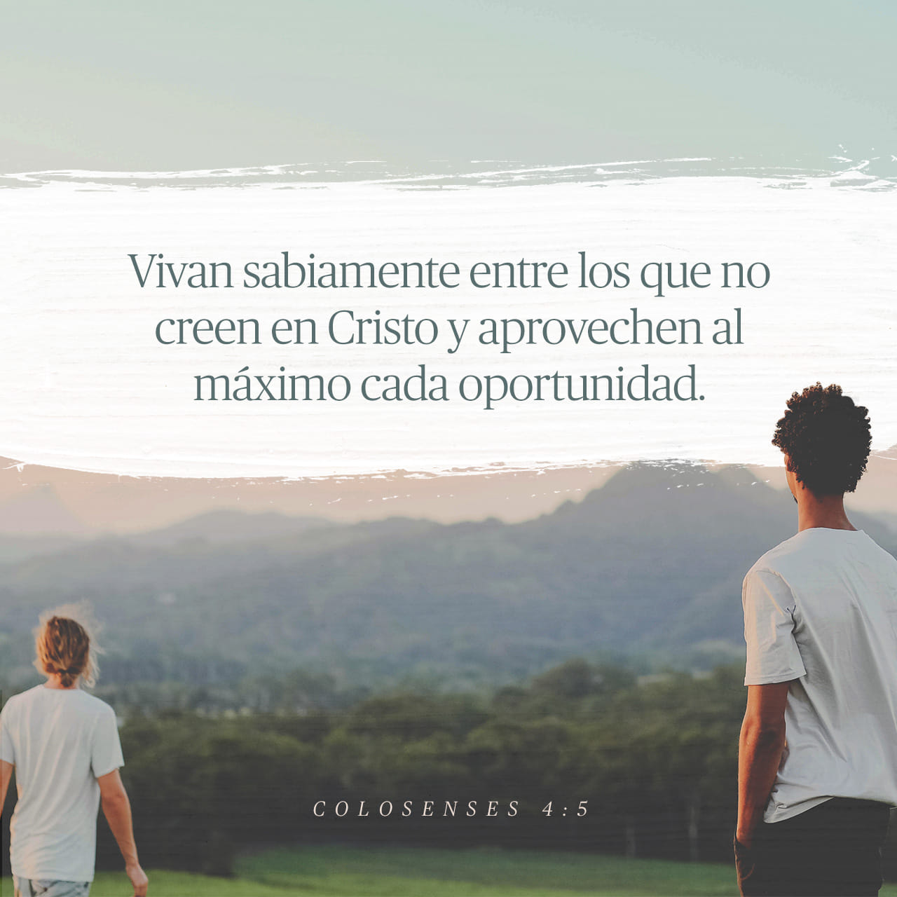 Colosenses 4:2-6 Nunca se cansen de orar. Oren siempre con gratitud ...