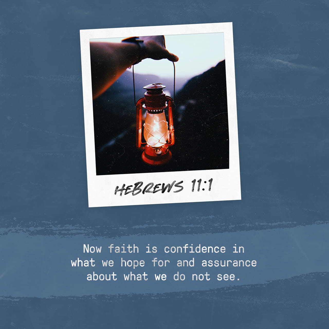 Hebrews 11:1 Now faith is the substance of things hoped for, the ...